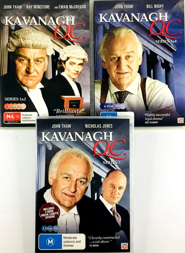 Kavanagh Q.C.: The Complete Collection | Series 1-5 (DVD, 14 Discs) NEW ...