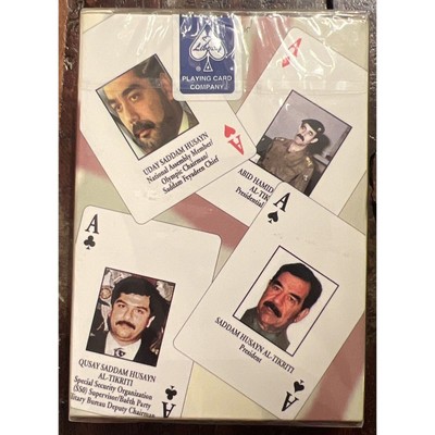 Iraqi Most Wanted Playing Cards for sale | eBay