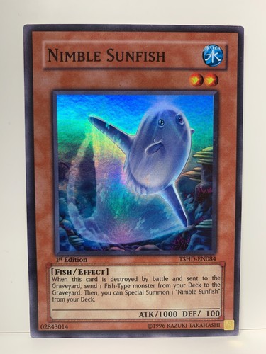 YUGIOH NIMBLE SUNFISH TSHD-EN084 1ST SUPER (NM) | eBay