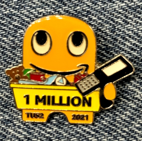 1 million items counted, count, picked, pick, scanned, scan Amazon ...