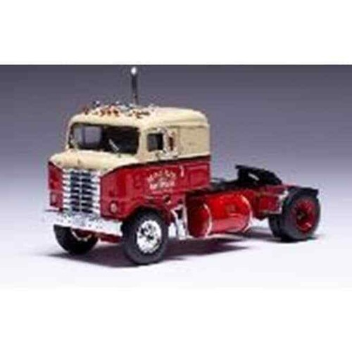 64Tr008 1/64 Kenworth Bullnose 1950 Red/Cream Diecast Mini Car | eBay