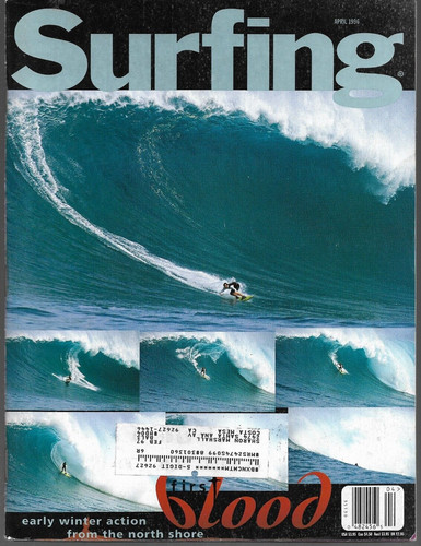 SURFING Mag April 1996 - DARRICK DOERNER cvr - PHILLIP WATTERS poster ...