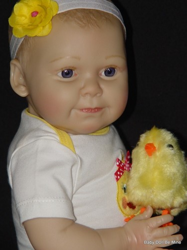 Happy Little Grace 17 Inch Vinyl Doll with Blue Eyes from Kinby Kit | eBay