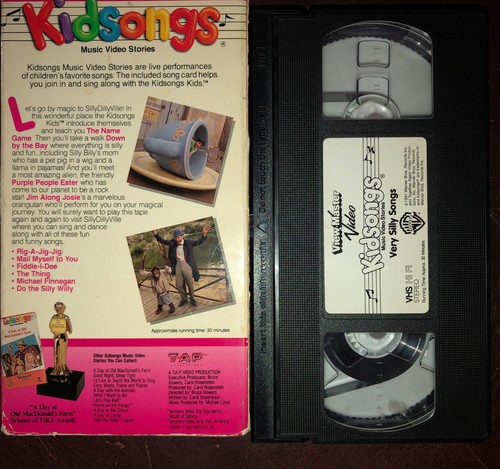 Kidsongs VHS Music Video Stories: Very Silly Songs 1991 View-Master 💎 ...