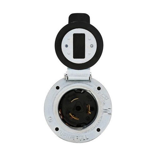 Eaton Arrow-Hart CS8277 50a 250v 2p3w flanged inlet | eBay