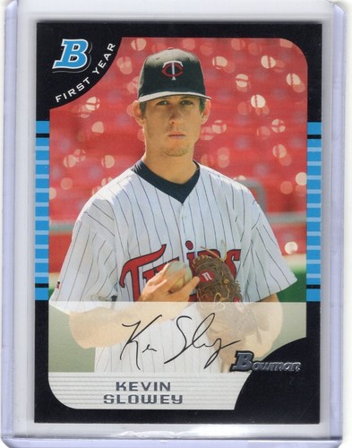 KEVIN SLOWEY 2005 Bowman Draft ROOKIE CARD #BDP68 - TWINS | eBay