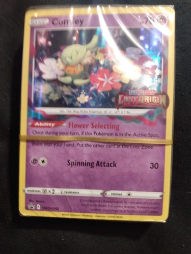 2xPokemon Lost Origin Build And Battle Deck Comfey SWSH242 Promo Sealed ...