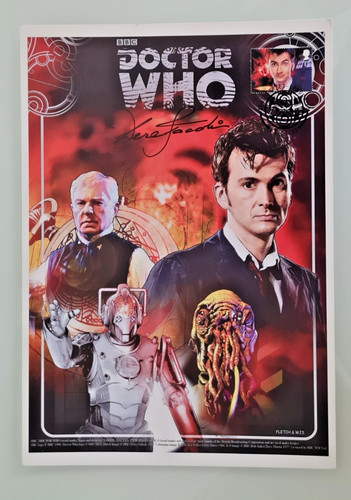 DR/DOCTOR WHO - 10TH DOCTOR MONTAGE - SIR DEREK JACOBI AUTOGRAPHED ...