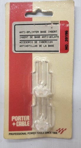 Porter Cable 39196 Anti Splinter Base Insert Fits Model 9543 Jigsaw | eBay