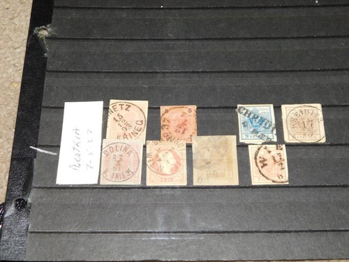 AUSTRIA-EARLY IMPERF`S, ALL USED | eBay