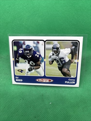 2003 Topps Total #370 Corey Fuller / Ed Reed Baltimore Ravens | eBay