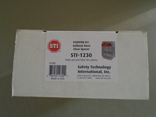 SAFETY TECHNOLOGIES STI-1230 "NEW" | eBay