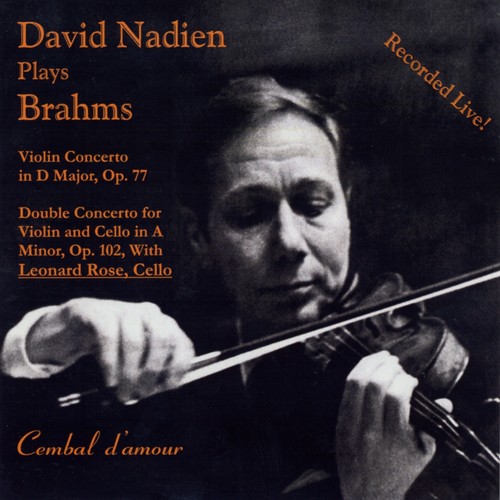 The Legendary Violinist David Nadien Plays Brahms | eBay