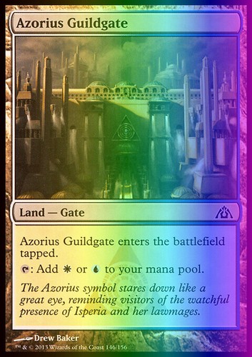 MTG Magic the Gathering Azorius Guildgate (146/172) Dragon's Maze LP ...