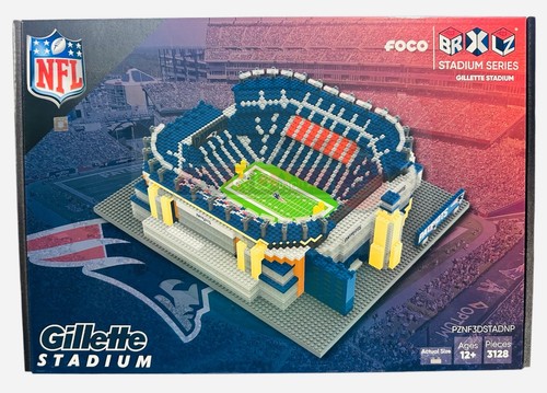 Arrowhead Stadium Lego Set FOCO New England Patriots 3D Brxlz Stadium ...