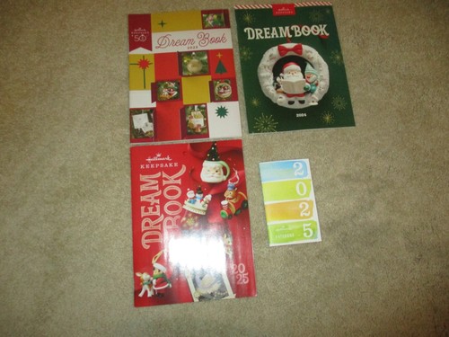 Lot of 3 Hallmark Dream books (2025,2024,2023) and 2025 Datebook | eBay