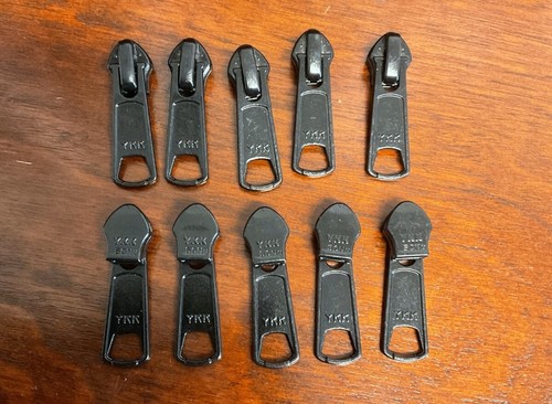 YKK #8 Black metal zipper head - 10 pack | eBay
