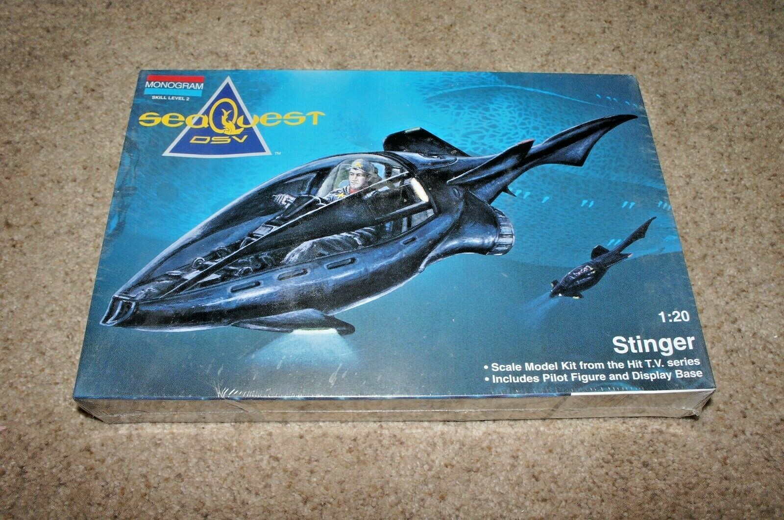 SeaQuest DSV Ensign Darwin 1:12 Model Kit Monogram 3603 Mint Sealed | eBay
