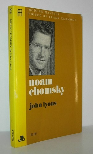 John Lyons, Frank Kermode / NOAM CHOMSKY 1st Edition 1970 | eBay