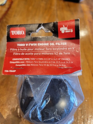 Toro Engine Oil Filter For TimeCutter V-Twin Engines 136-7848P | eBay