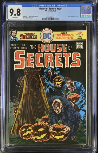 House of Secrets #139 CGC 9.8 • Bernie Wrightson Horror Cover • DC ...
