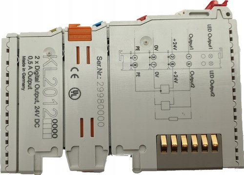 Module PLC card BECKHOFF KL2012 2x digital output /#C R0AT 5409 | eBay