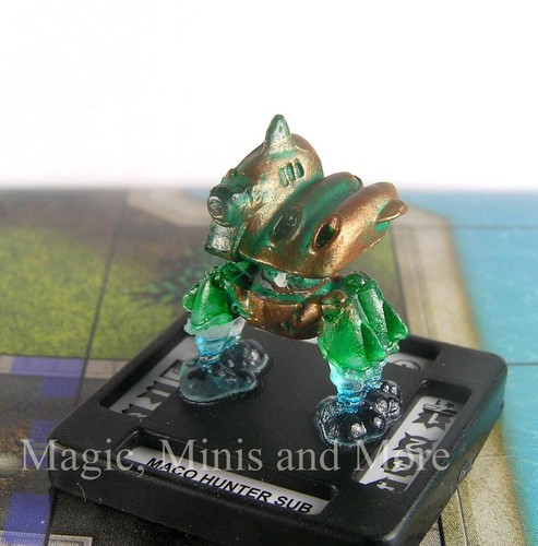 Big in Japan ~ MACO HUNTER SUB #9 Monsterpocalypse series 5 unit ...