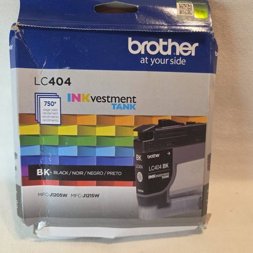 NEW OEM - BROTHER LC404BK BLACK Ink Cartridge - LC404 BK - 03/2027 | eBay
