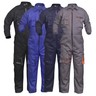 Black Work Wear Men's Overalls Boiler Suit Coveralls Mechanics ...