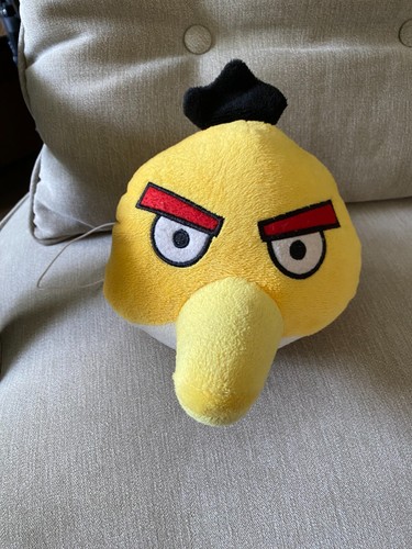 angry birds Yellow bird plush/stuff animal foergin bootleg rare and ...