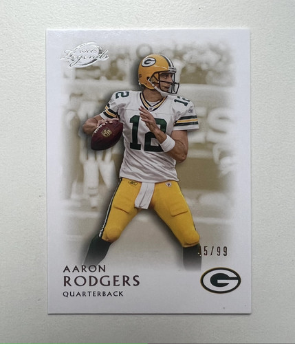 Aaron Rodgers 2011 Topps Gridiron Legends Gold /99 | eBay