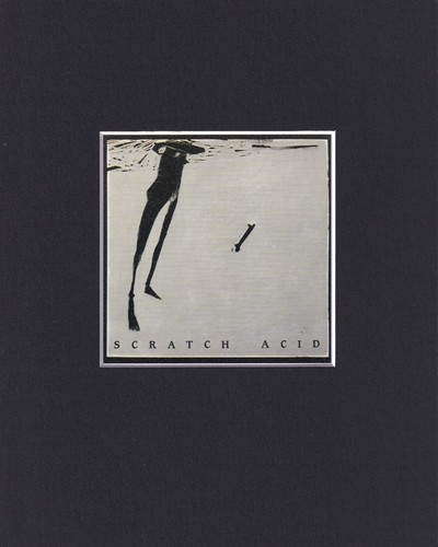 8X10" Matted Print Album Cover Art Picture: Scratch Acid, Scratch Acid ...