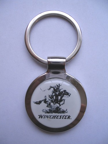 Winchester Key Chain, Winchester Gun Logo Keychain, Winchester Cowboy ...