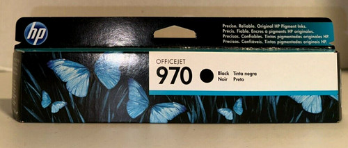 Genuine HP 970 Ink Cartridge - BLACK (CN621AM) - DATE JAN 2017 | eBay