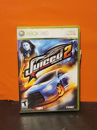 Juiced 2 Hot Import Nights (Microsoft Xbox 360, 2007) Case & Manual ...