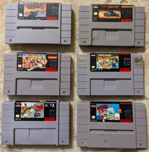 Classics Snes Game Lot Tested Working Super Nintendo | eBay