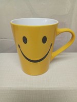 Smiley Face Yellow Mug Happy Smile Coffee Tea Cup | eBay