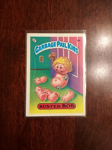 1985 Topps Garbage Pail Kids 1st Series 1 Matte #6b Busted Bob (1/2) | eBay