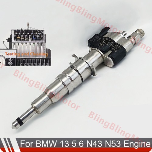 13537589048-08 Index 07-12 Fuel Injector For BMW 1 3 5 6 Petrol N43 N53 ...
