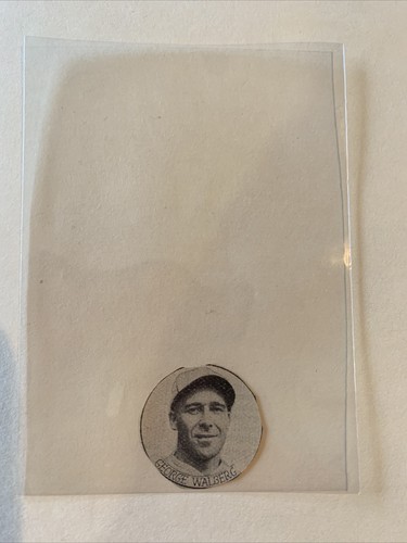 Rube Walberg 1925 Spalding Baseball Panel Philadelphia A’s Athletics ...