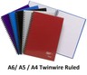 1 x A6 Twinwire A-Z Indexed Notebook Ruled Hardback Address/Office ...