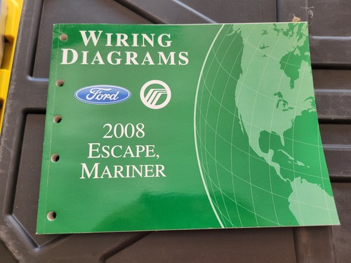 2008 Ford Escape Hybrid Mercury Mariner Hybrid Electrical Wiring Diagrams Manual | eBay