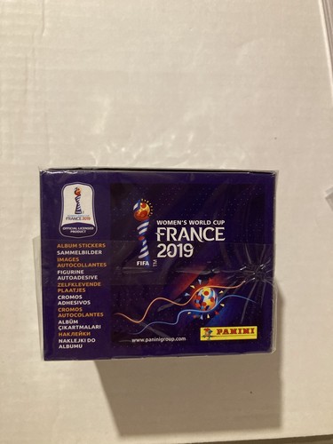 2019 Panini Women's World Cup WWC Stickers Sealed Box 50 Packs | eBay
