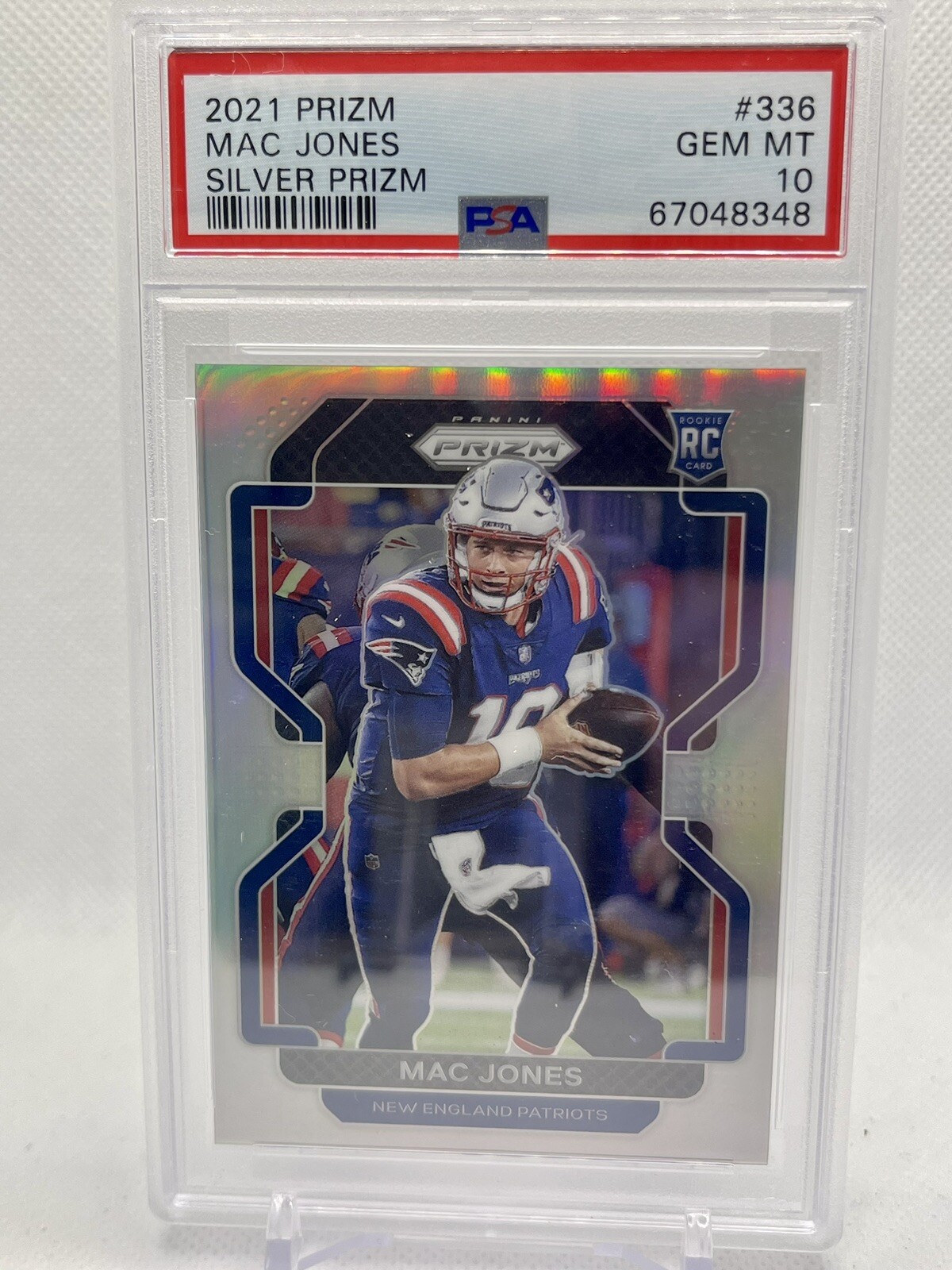 Mac Jones 2021 Prizm #336 Silver PSA 10 Price Guide - Sports Card Investor