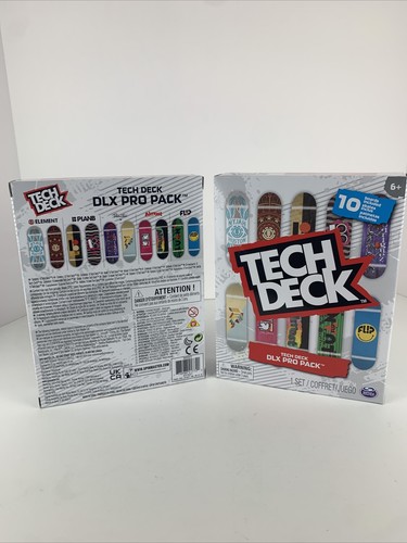 0461- 2 NEW Tech Deck DLX Pro Pack 10 pack Flip Almost PlanB Element | eBay