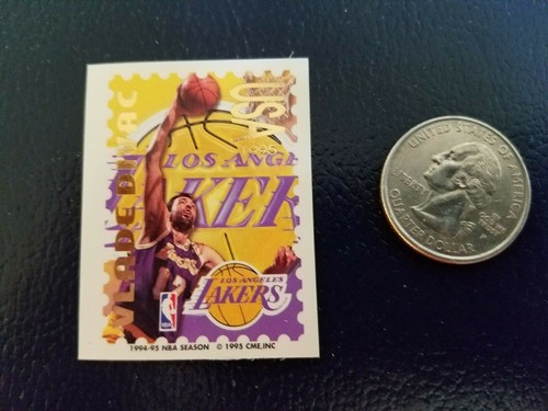 Vlade Divac LA Lakers NBA 1995 CME Stamp STICKER USA RARE ODDBALL | eBay