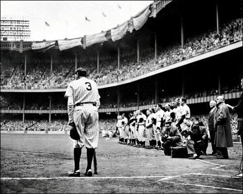 Babe Ruth Farewell Yankees 1948 8x10 Picture Celebrity Print | eBay