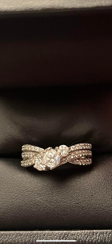 womens wedding ring set used | eBay