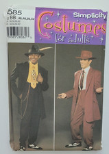 Adult Men's Costume Sewing Patterns for sale | eBay