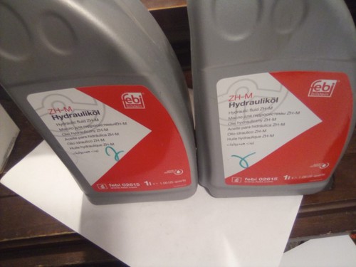 ZH-M Hydraulic Fluid # 000989910310 / 02615 FOR Mercedes 2 each 1.06 us ...